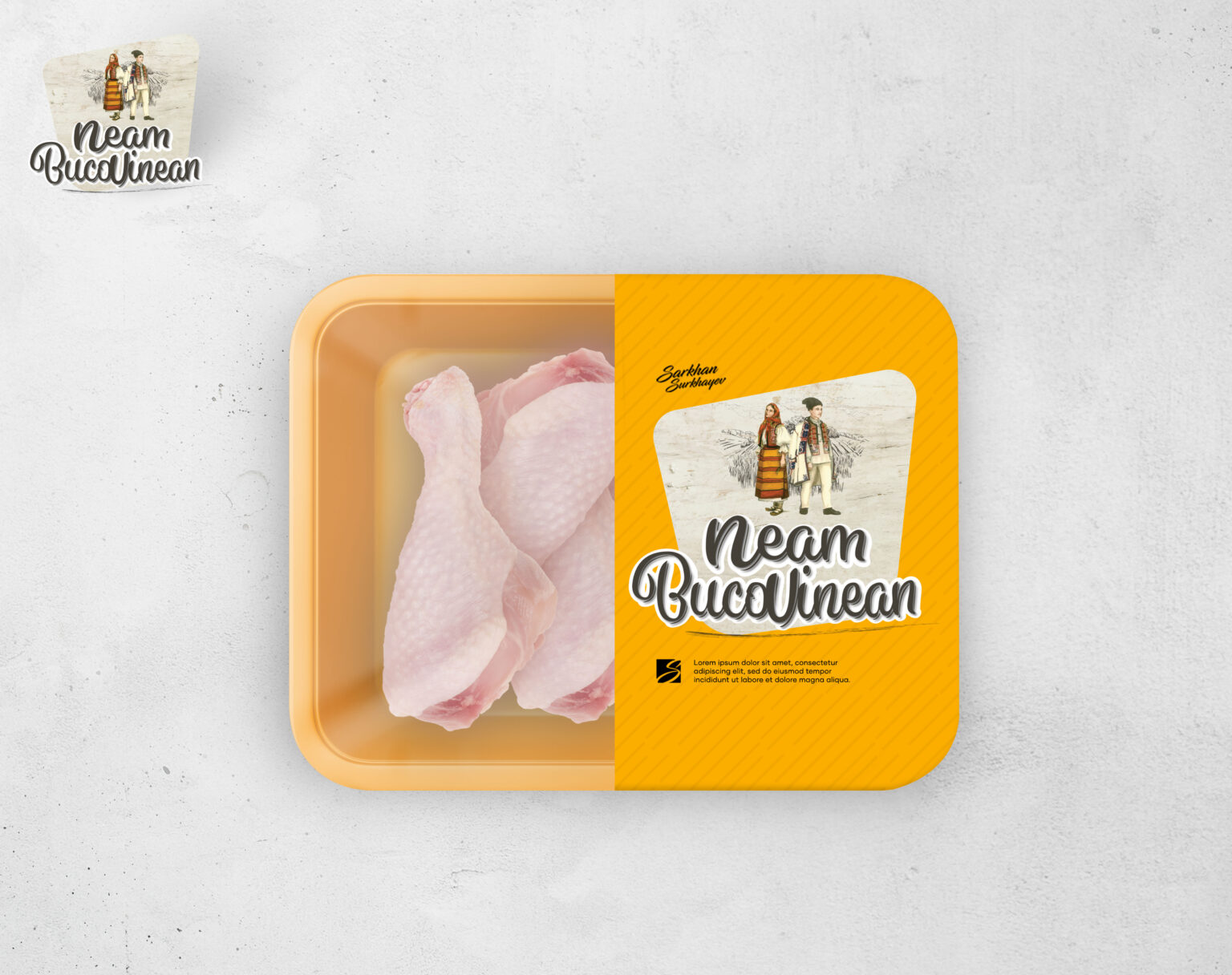 Design eticheta produs "Neam Bucovinean" - Design etichete produs ...