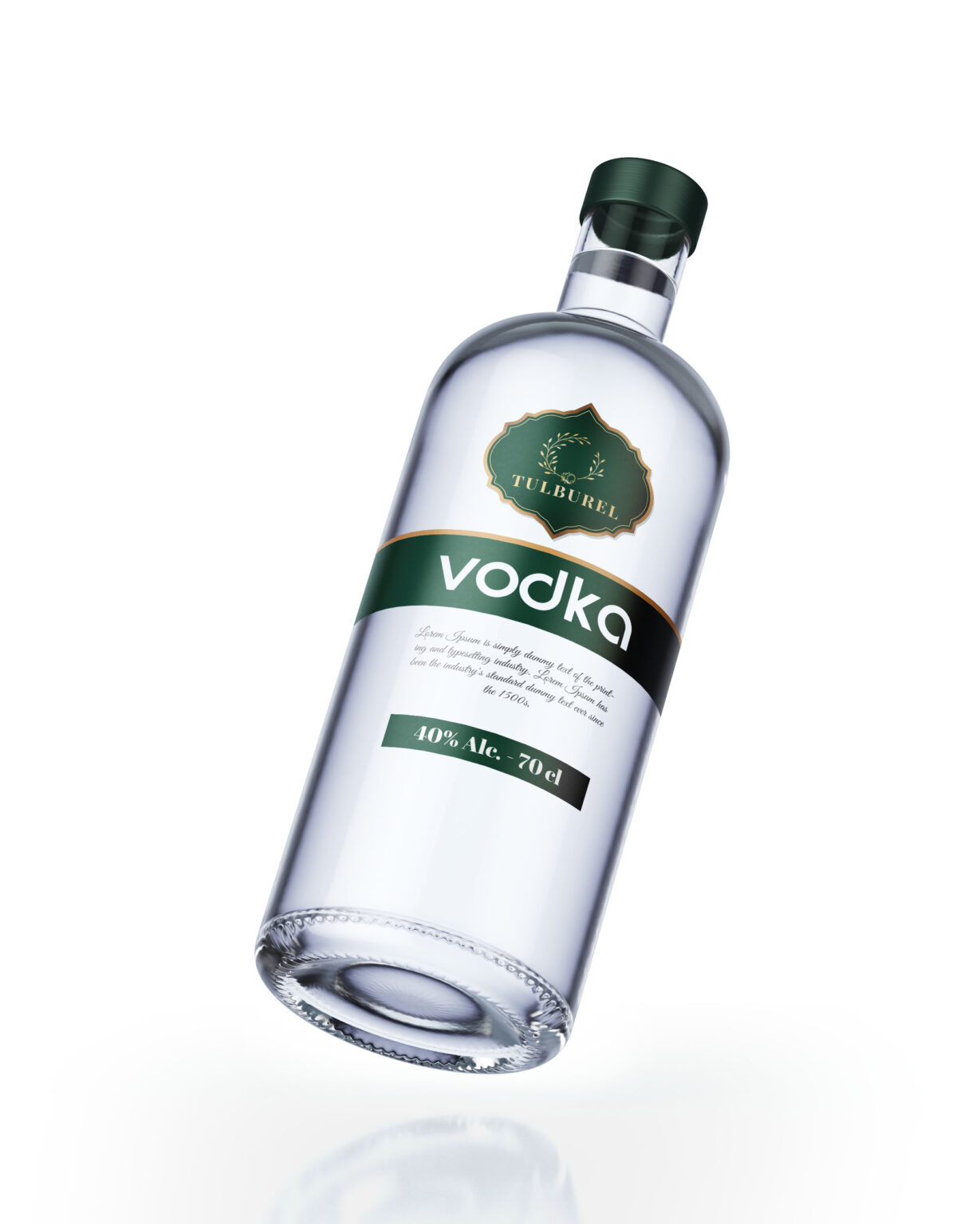 Design eticheta Vodka "Tulburel" - Design etichete produs | Grafica ...