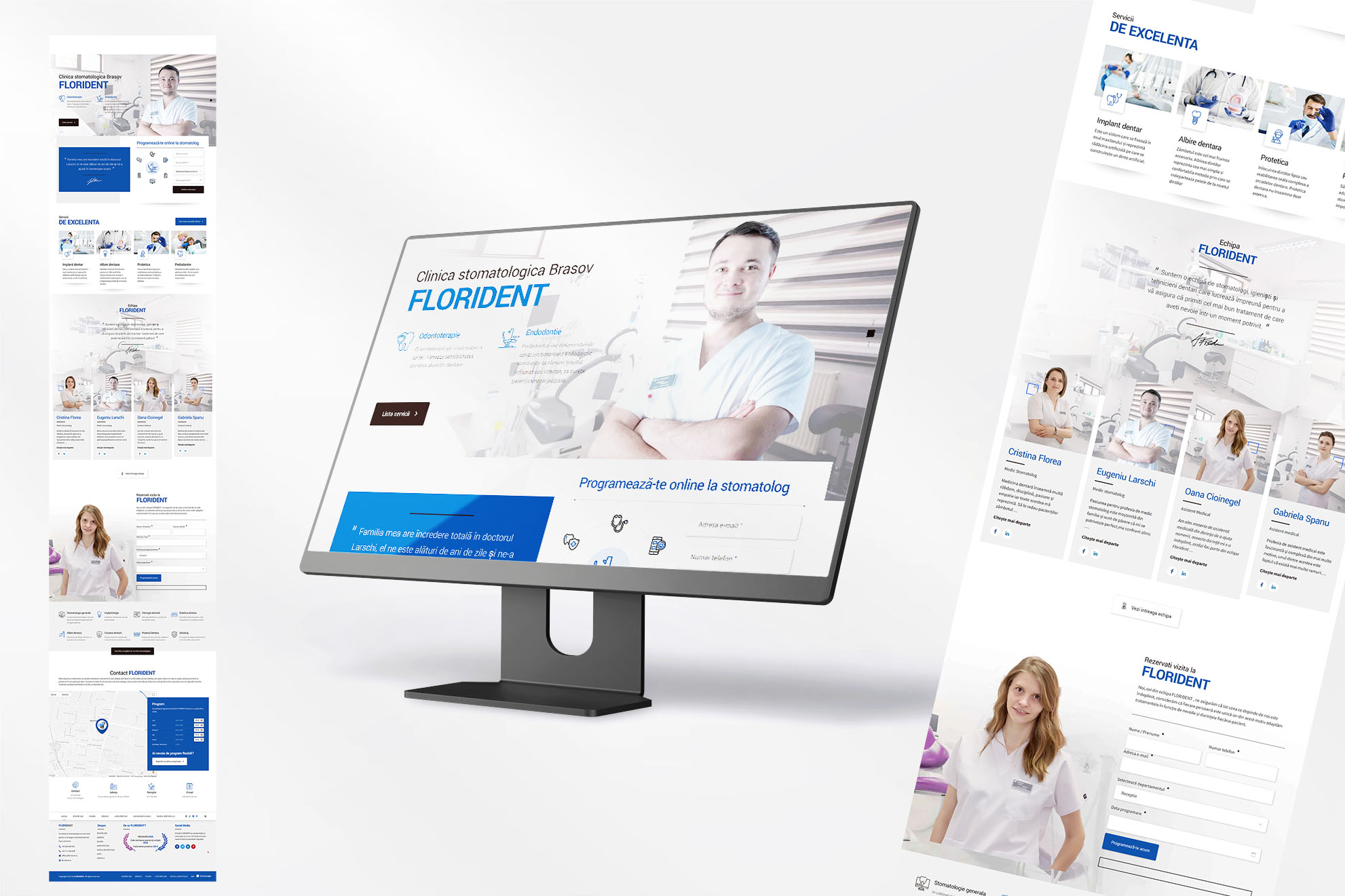 Creare site web FLORIDENT - Portofoliu clienti
